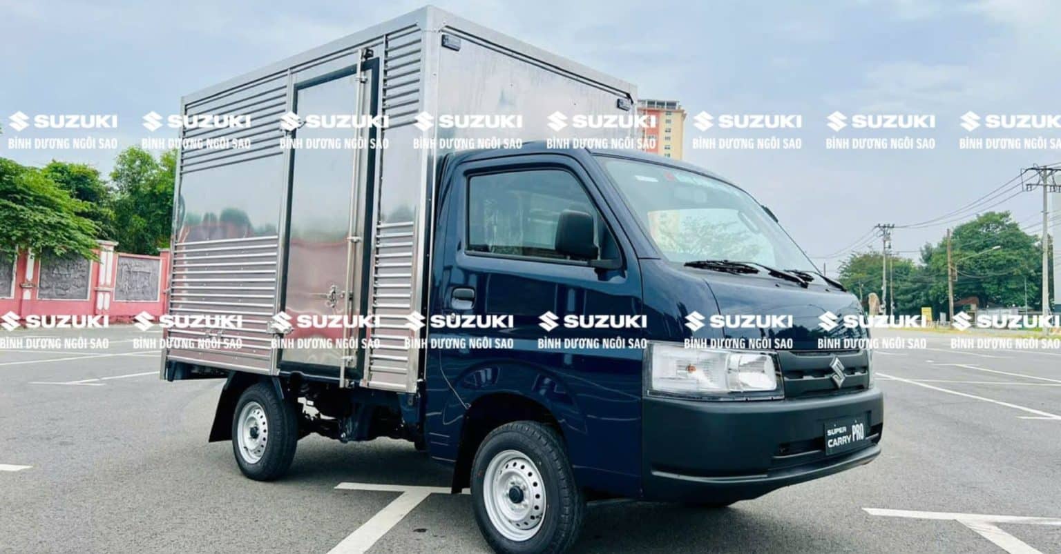 Suzuki Carry Pro Thùng Kín Inox 2025 - Suzuki Bình Dương Ngôi Sao